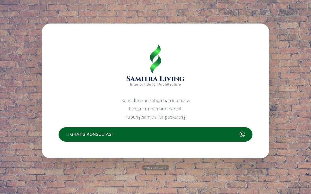 KONSULTASI SAMITRA LIVING